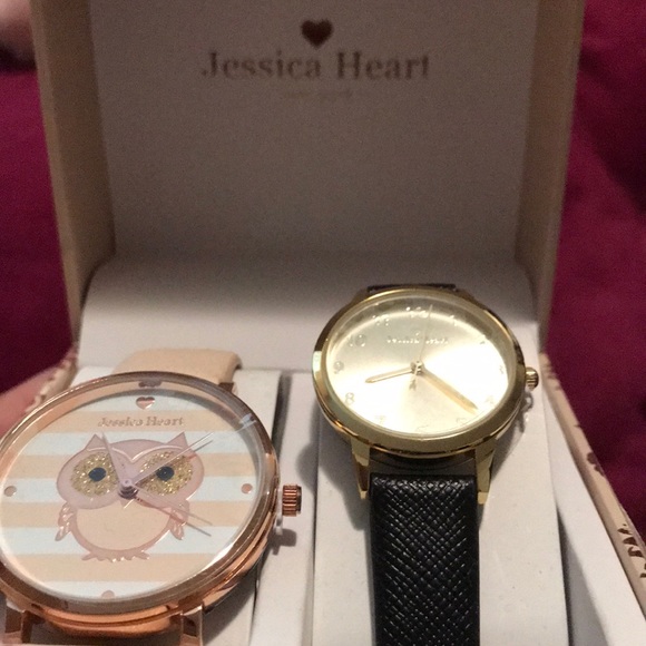 jessica heart | Accessories | Jessica Heart Watch Set | Poshmark
